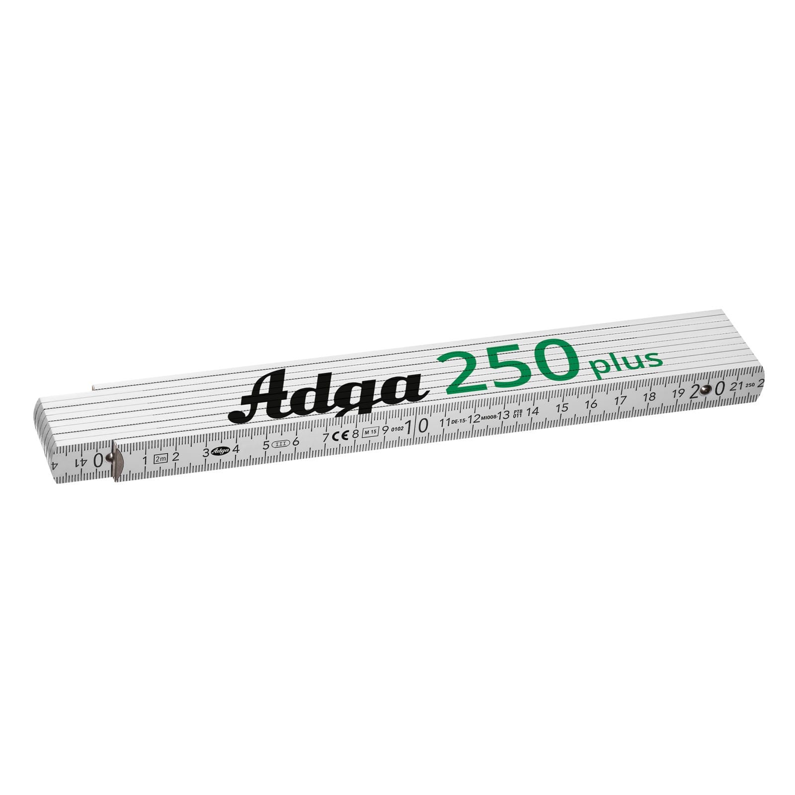 Adga Meterstab 250 plus • Hochwertiger Digitaldruck mit Logo